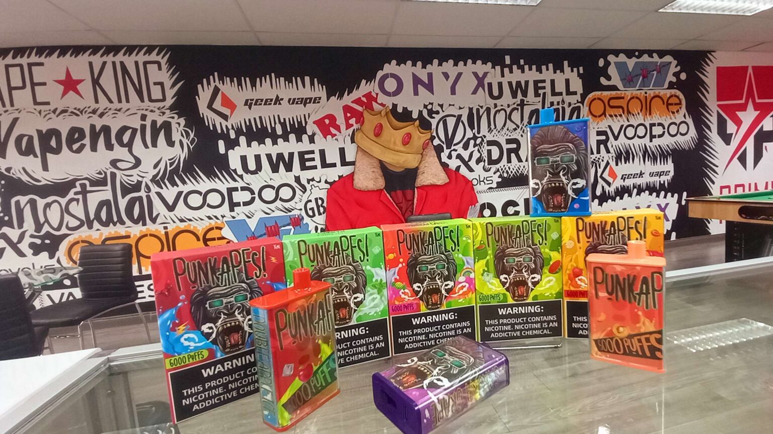 PunkApes Vapes – South Africa's Hard-Hitting Full-Flavored Disposable