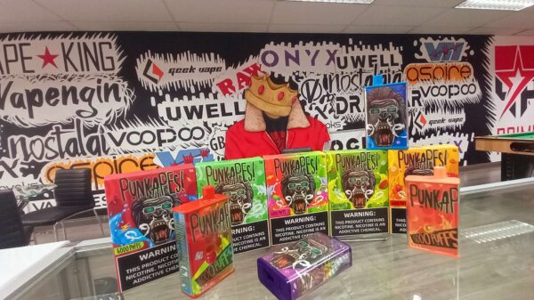 PunkApes Vapes – South Africa's Hard-Hitting Full-Flavored Disposable